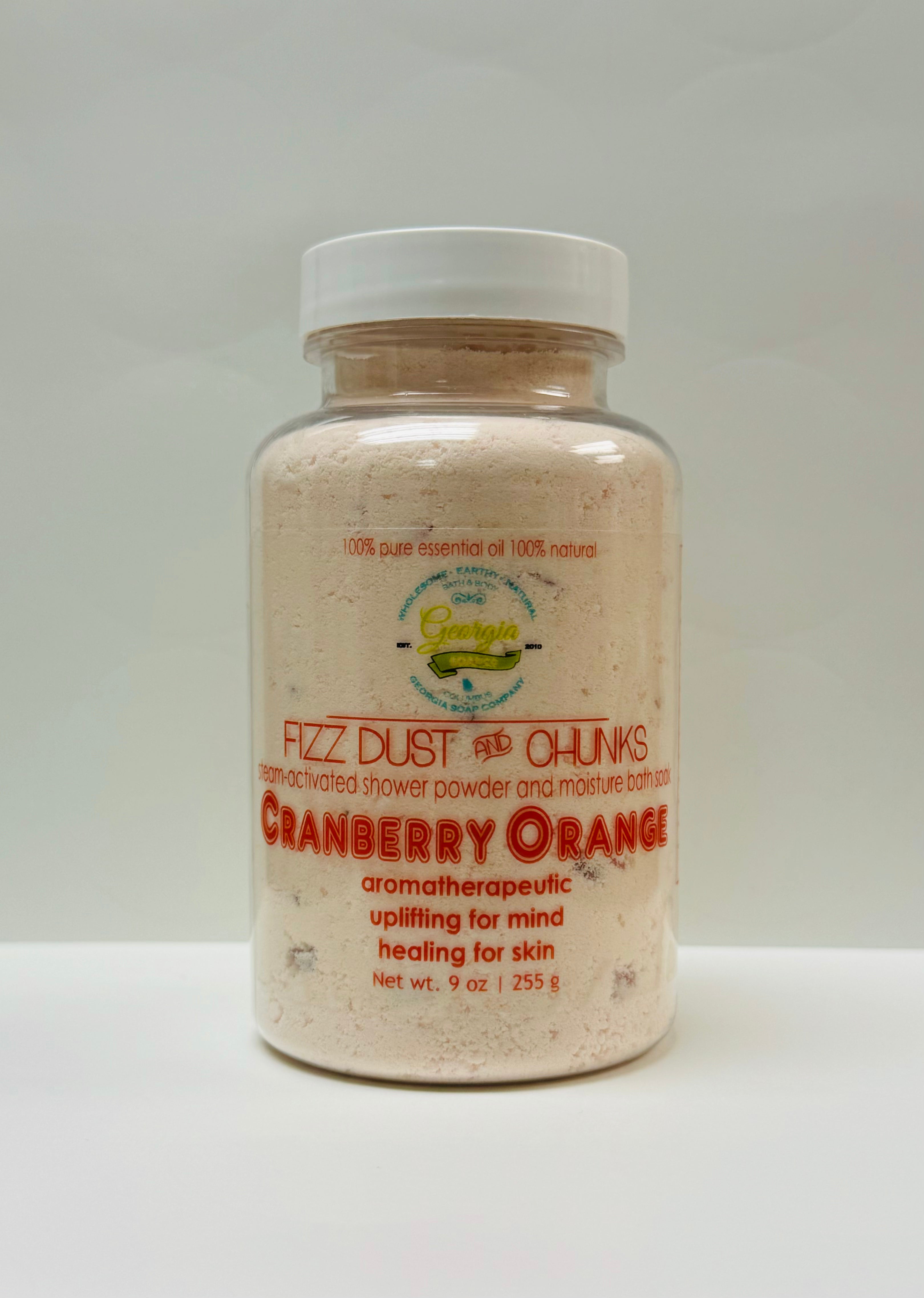 Cranberry Orange: Fizz Dust – Georgia Soap Company